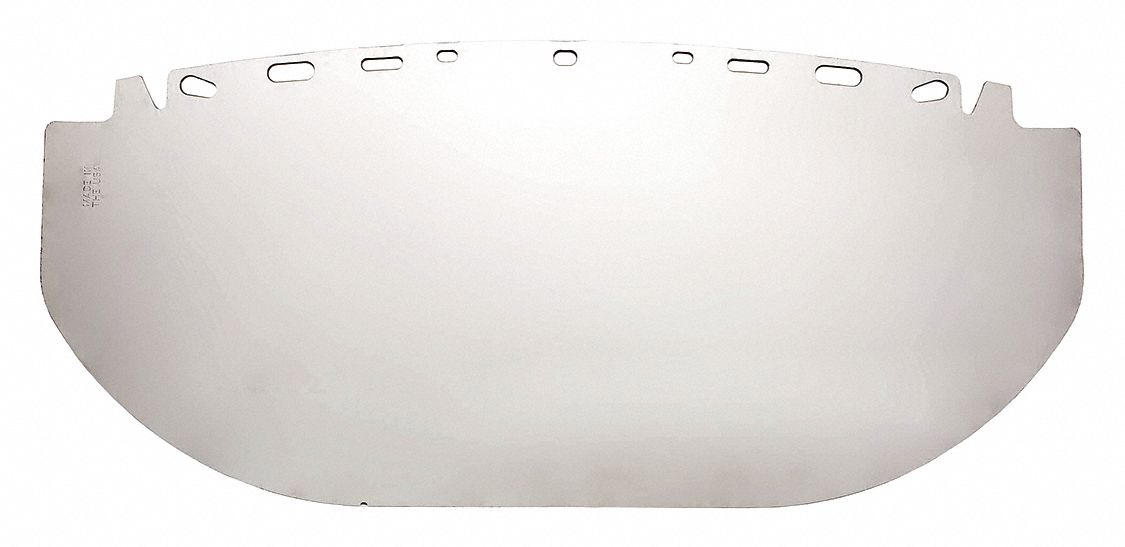 BULLARD, 19 3/4 in Overall Wd, 9 in Overall Ht, Face Shield Visor ...