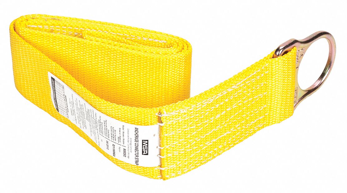 MSA, 5 ft Overall Lg, Steel, Cross Arm Strap - 23Z831|505282 - Grainger