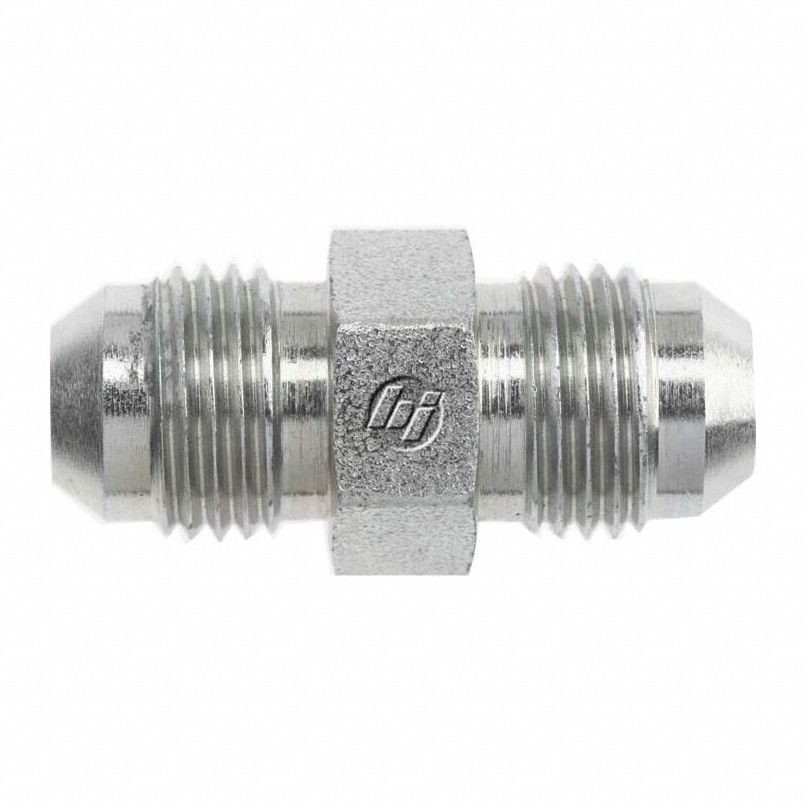 7/16"-20 Thread Size, 1/4 in x 1/4 in Fitting Size, Stainless Hydraulic ...