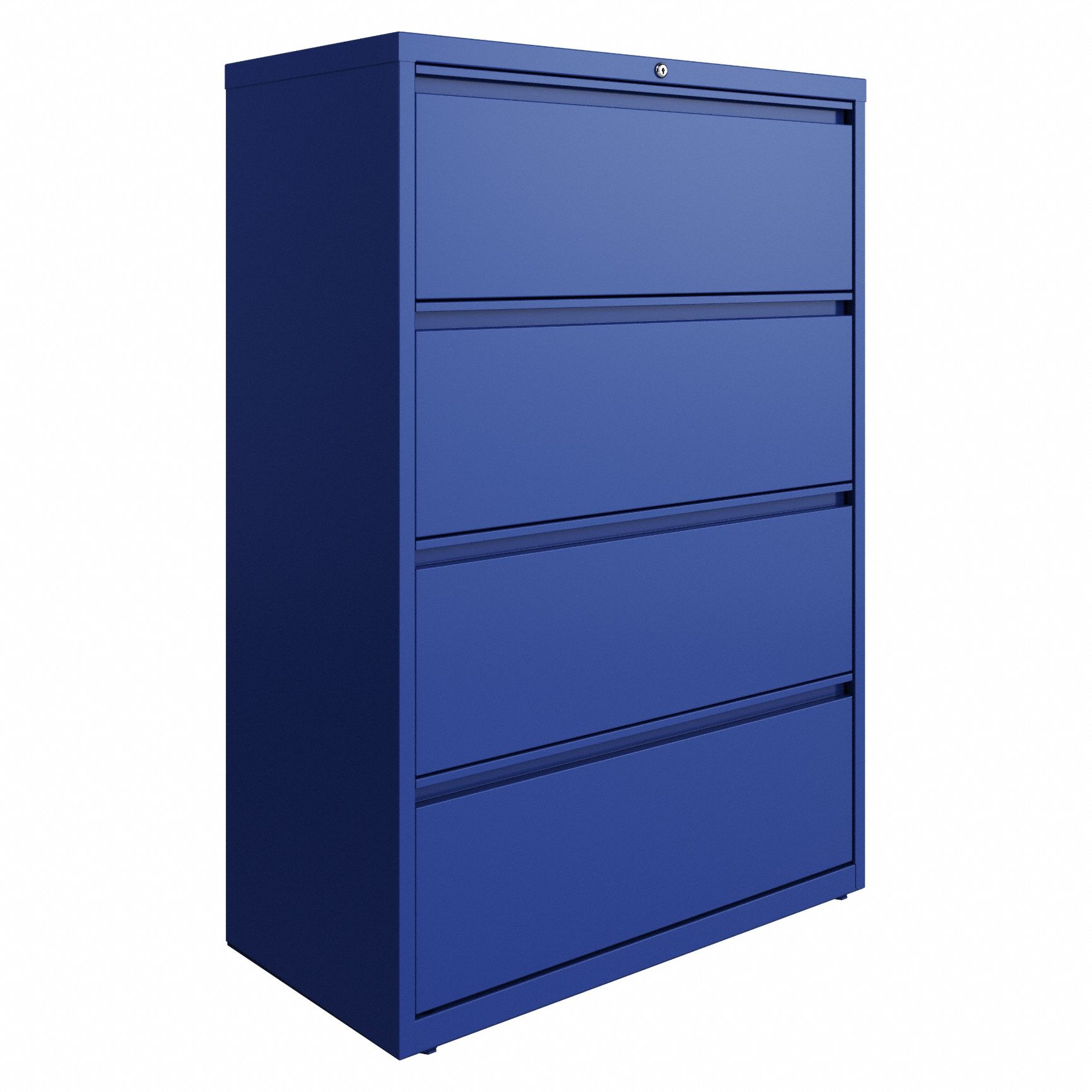HIRSH, Classic Blue, 4 Drawers, Lateral File Cabinet - 813X34|24257 ...