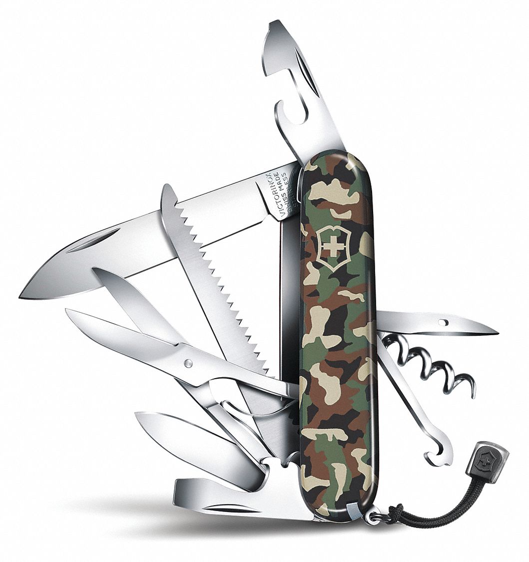 VICTORINOX Navaja Multiherramienta con 12 herramientas Acero Inoxidable ...