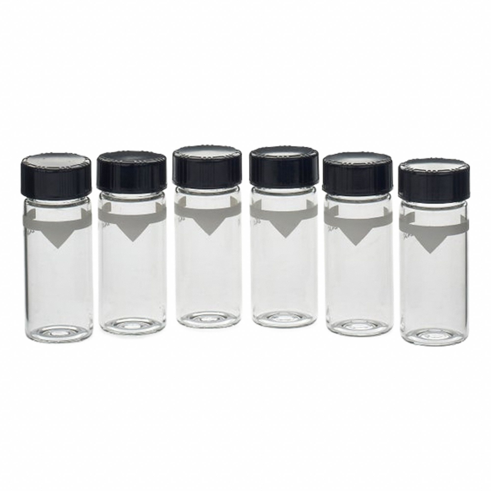 HACH, (6) Sample Cells with Cap, 2434706, Portable Turbidimeter Sample ...