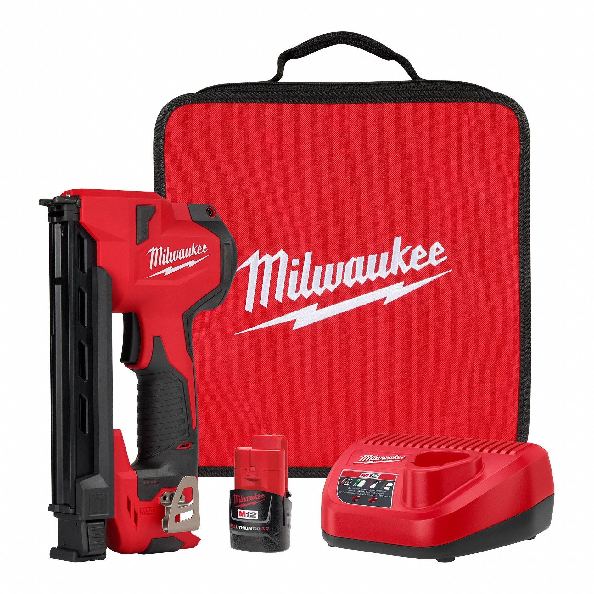 MILWAUKEE, 1 Battery, 1 Charger, Sequential, Staple Gun - 794JN9|2448 ...