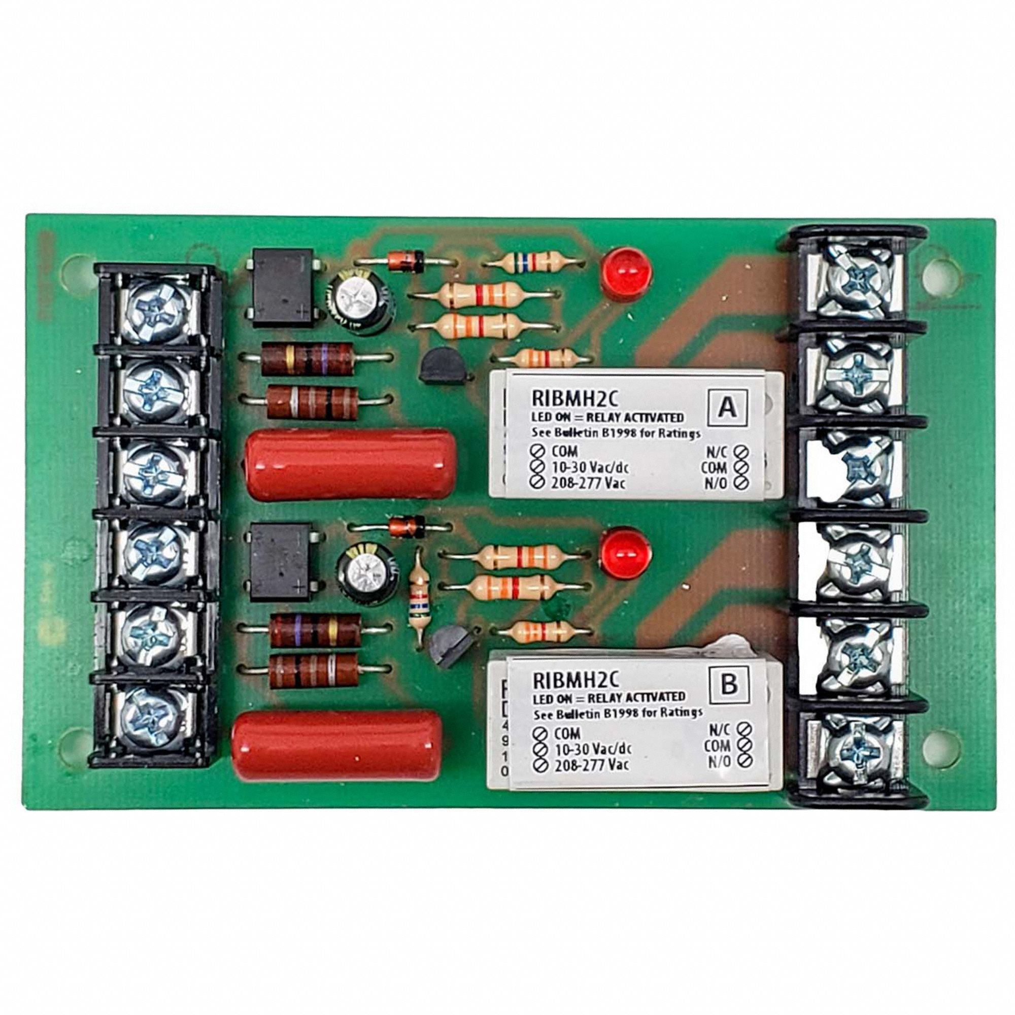 Track Mount Relays,15A,2 SPDT - Grainger