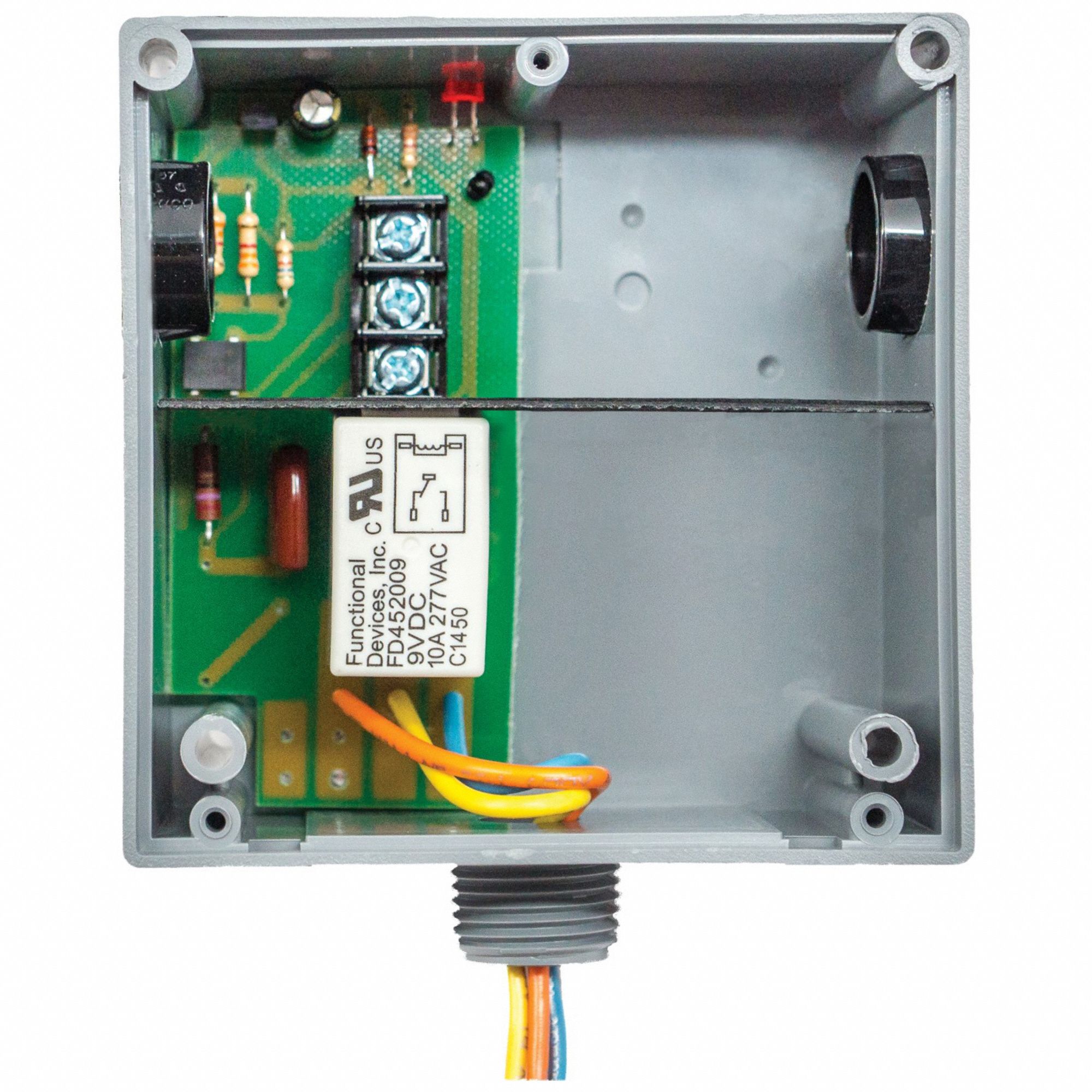 FUNCTIONAL DEVICES INC / RIB, Enclosed T-Style Relay,Hi/Low Separation ...