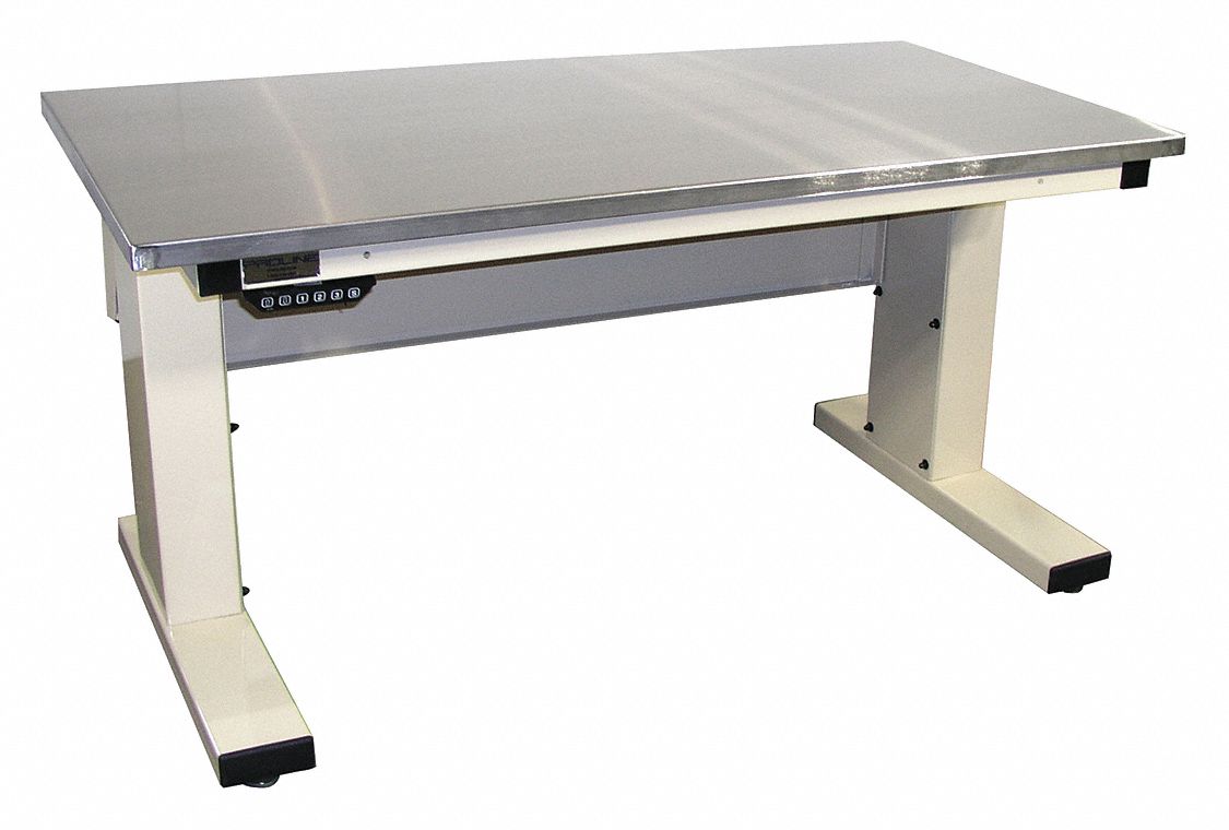 PROLINE, 60 in Overall Wd, 30 in Overall Dp, Electric Sit-Stand Desk ...