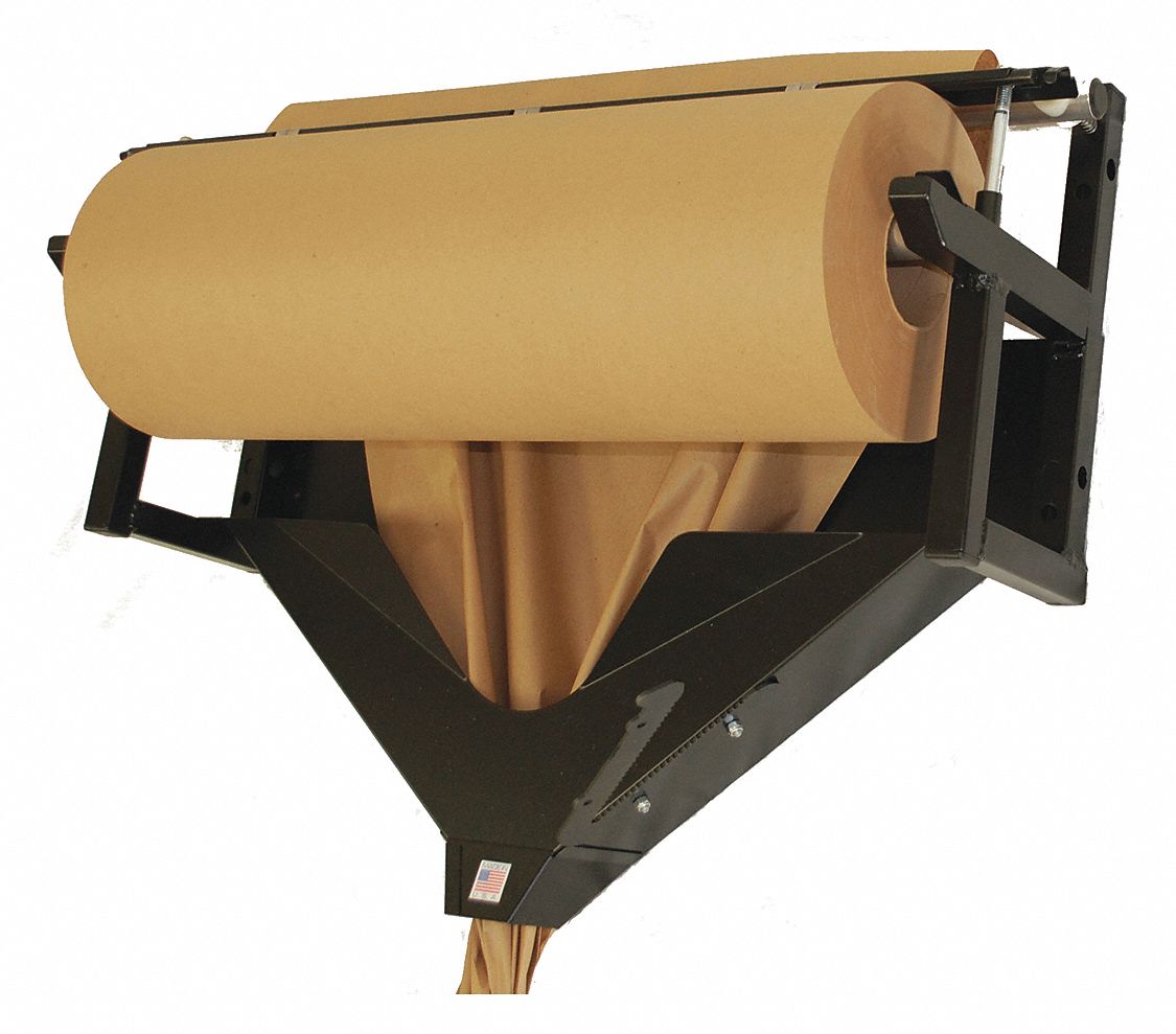 Mounted, For 24 in Roll Wd, Paper Crumpler with Idler System - 246J68 ...