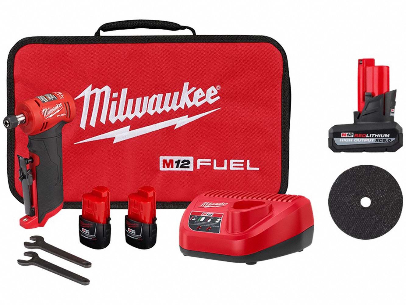 Grinder Kit, Battery and Wheel - Grainger