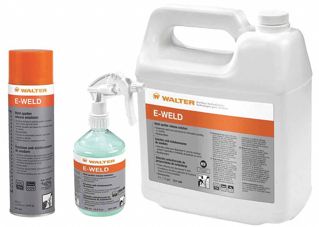 WALTER SURFACE TECHNOLOGIES Anti-Spatter Aerosol,13.5 Fl oz. - 249G47 ...