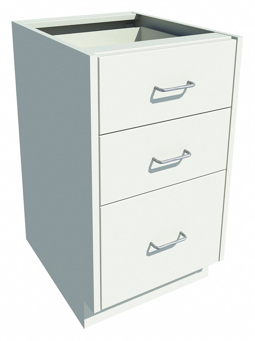3 Drawer, 32 39/64 in Ht, Base Cabinet - 249G97|GJTP925-18P - Grainger