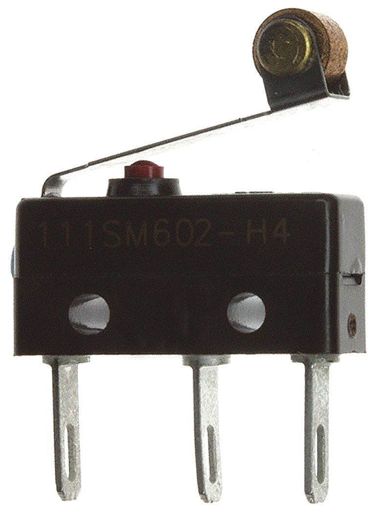 HONEYWELL, Roller Lever Actuator, 1NO/1NC, Miniature Snap Action Switch ...
