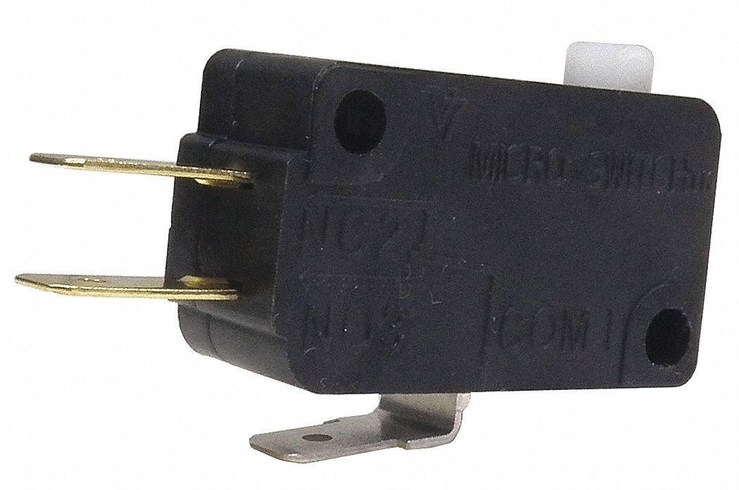 HONEYWELL Miniature Snap Action Switch: 3 A @ 240 V, 0.2 A @ 250 V, 0.63 in Ht - Snap Action ...