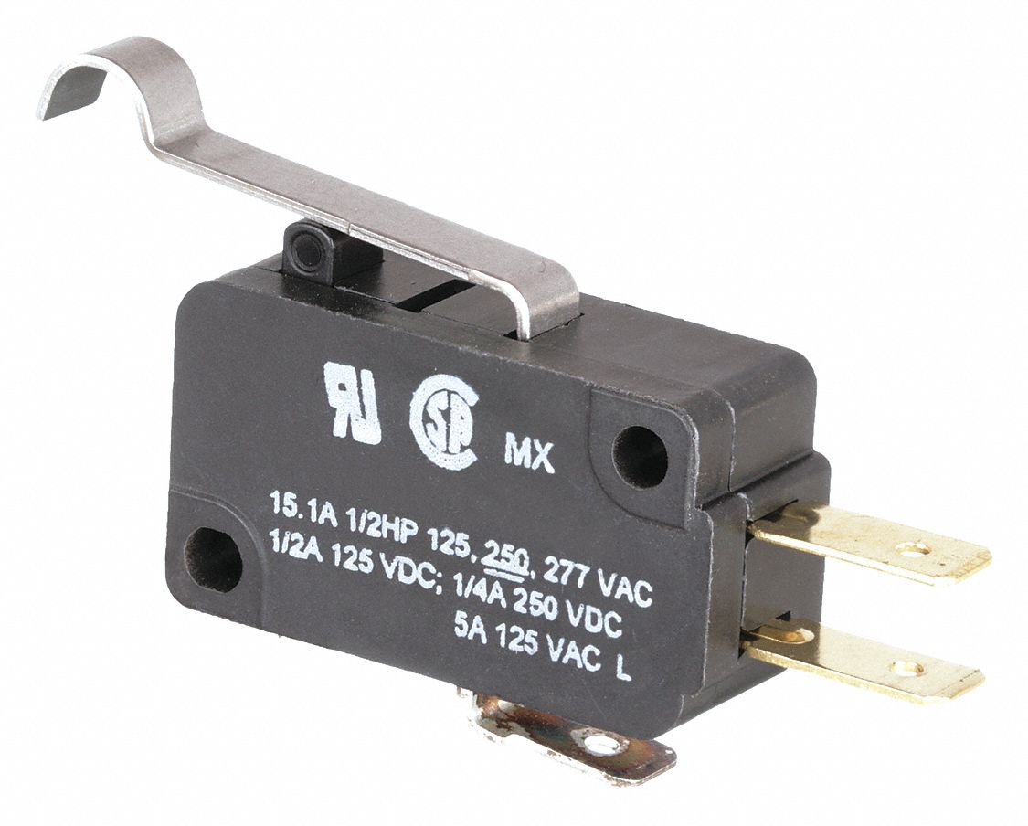 HONEYWELL, Lever Actuator, 1NO/1NC, Miniature Snap Action Switch ...