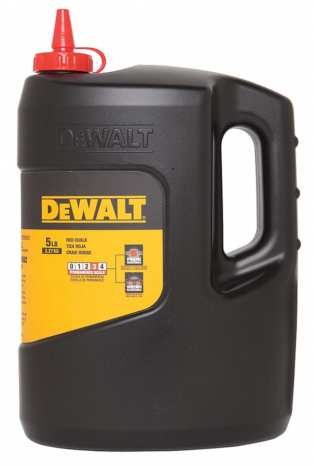 STANLEY, Red, Permanent, Marking Chalk - 24A374|DWHT47059 - Grainger