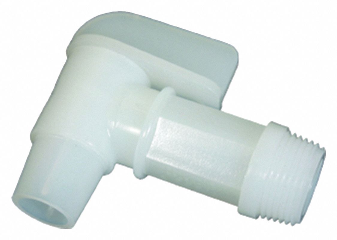 WELD AID Spigot, Plastic, Thread, For 5 G Container - 24A424|007098 ...