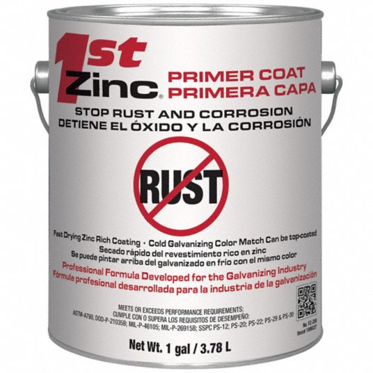 WELD AID, Exterior, Gray, Galvanizing Compound - 24A434|FZ-200 - Grainger