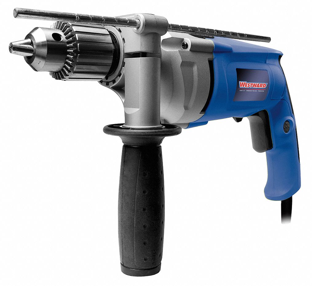 Electric Drill, 1/2 in Chuck Size - Grainger
