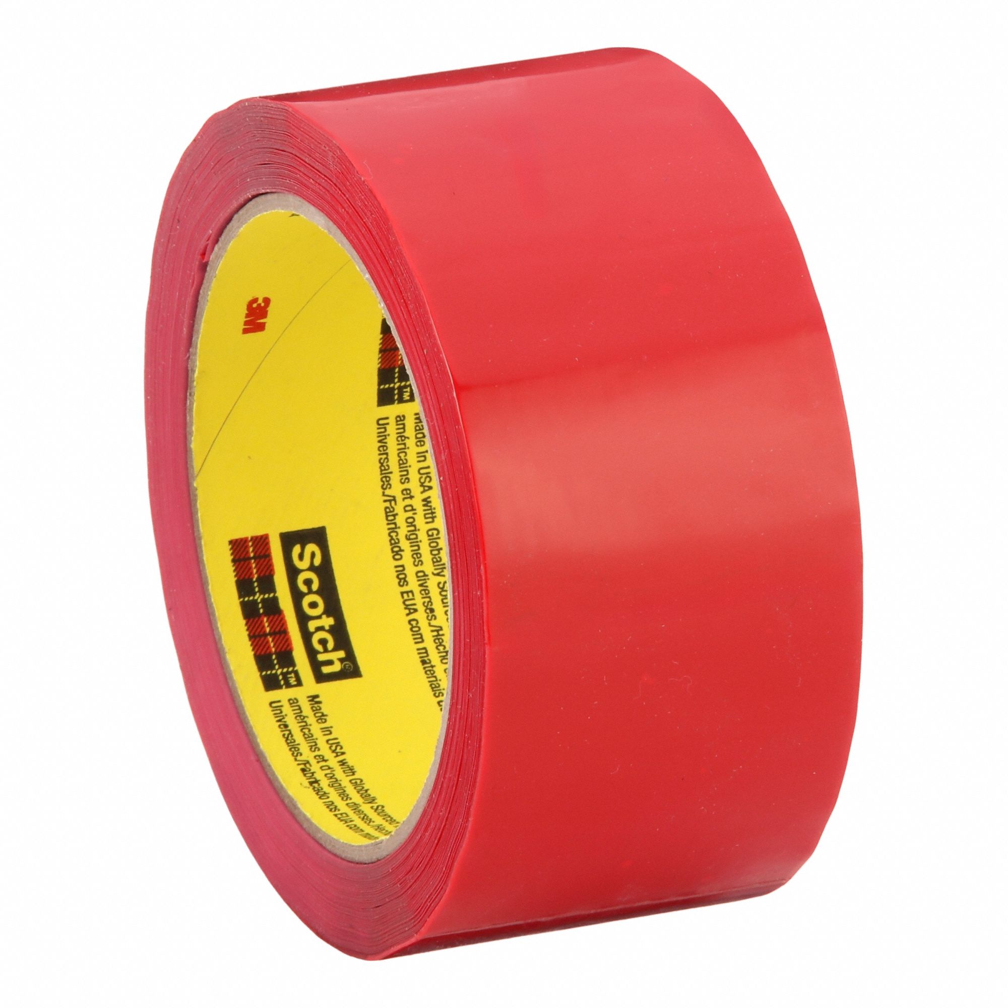 SCOTCH, 2.5 mil Tape Thick, Red, Color Coding Tape - 24A633|373 - Grainger