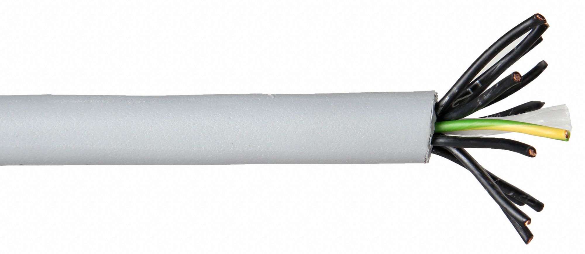 Chainflex Continuous Flexing Control Cable 12 Conductors 20 Awg Wire Size 7 5 X Od 25 Ft