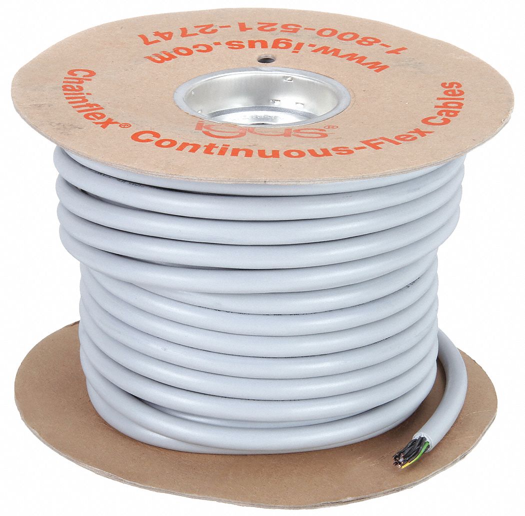 CHAINFLEX, 16 AWG, 12 Conductors, Control Cable - 24C024|CF77-UL-15-12 ...