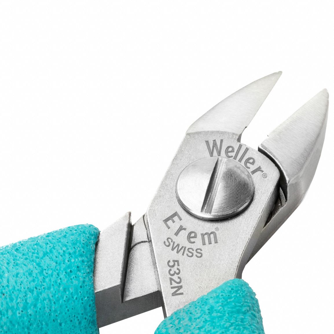 EREM Tinners Snip: Straight, 4 1/2 in Overall Lg, 1/2 in Cutting Lg ...