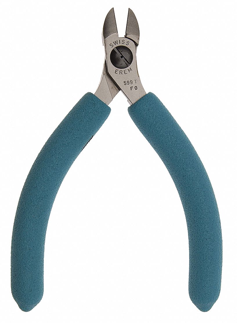 Flush, Angled, Diagonal Cutting Plier - 24AC73|599TFO - Grainger