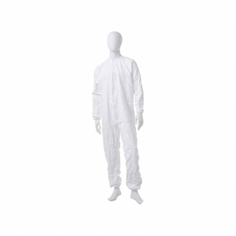 DUPONT, ISO 5 (Class 100) and above, Spunbonded Polyethylene, Coveralls ...