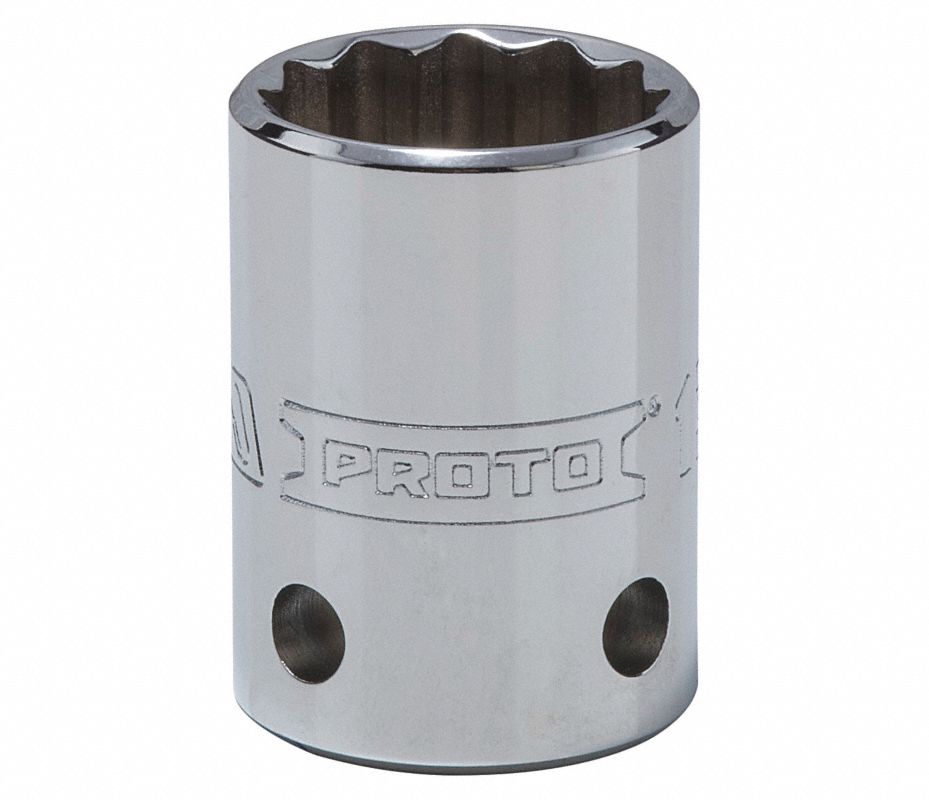 PROTO Dado marca PROTO, Tam Impulsor 1/2", Manual, Tam. Dado 13/16", 12 ...