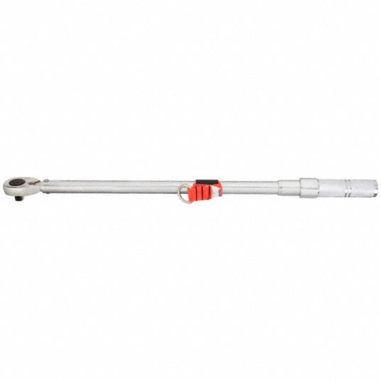 PROTO, Foot-Pound, 1/2 in Drive Size, Micrometer Torque Wrench - 24AJ65 ...