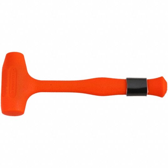 Steel Handle, 28 oz Head Wt, Dead Blow Hammer - 24AK48|J57-532-TT - Grainger