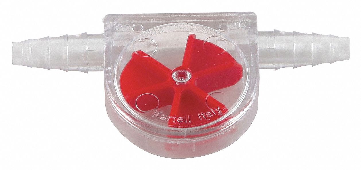 Flow Indicator, Polystyrene, Tubing Flow Indicator - 24AM86|227145 ...