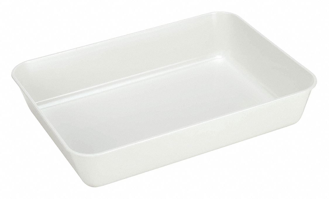 Polystyrene, 3 1/4 in Overall Ht, Tray - 24AN14|209295-0006 - Grainger