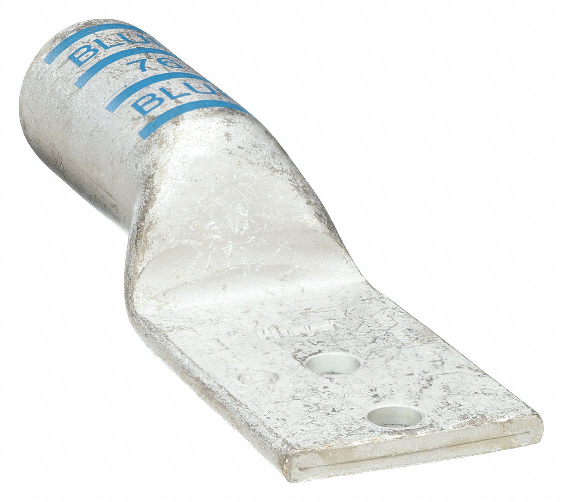 400 kcmil Max Wire Size, 3/8 in Stud Size, Two-Hole Lug Compression ...