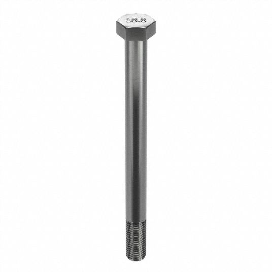 Stainless Steel, A2, Hex Head Cap Screw - 24C648|24C648 - Grainger