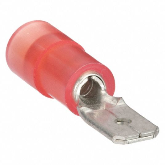 GRAINGER, Male Tab, Red, Wire Disconnect - 24C789|24C789 - Grainger