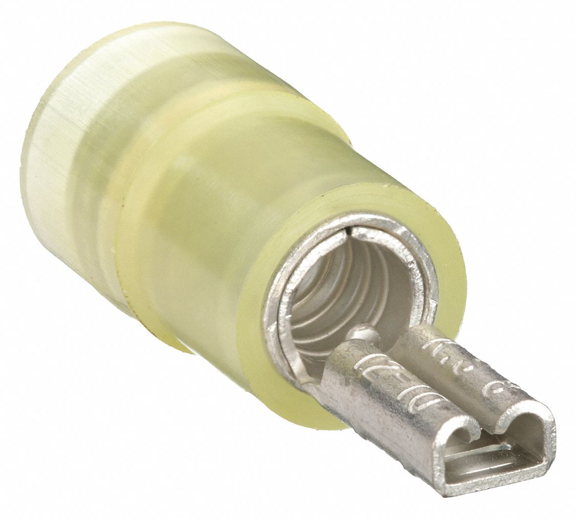 GRAINGER, Female Socket, Yellow, Wire Disconnect - 24C857|24C857 - Grainger