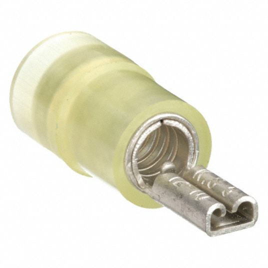 GRAINGER, Yellow, Nylon, Female Disconnect with Copper Sleeve - 24C858 ...