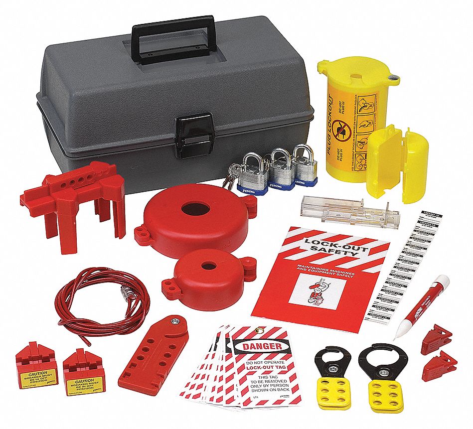 BRADY PRINZING MAINTENANCE LOCKOUT KIT - Portable Lockout Kits ...