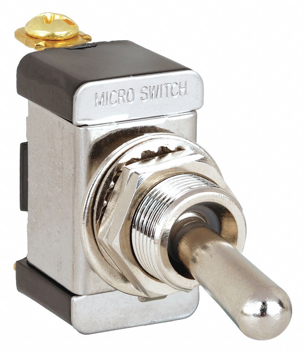 HONEYWELL, 2 Connections, SPST, Toggle Switch - 24D486|11TS15-2 - Grainger