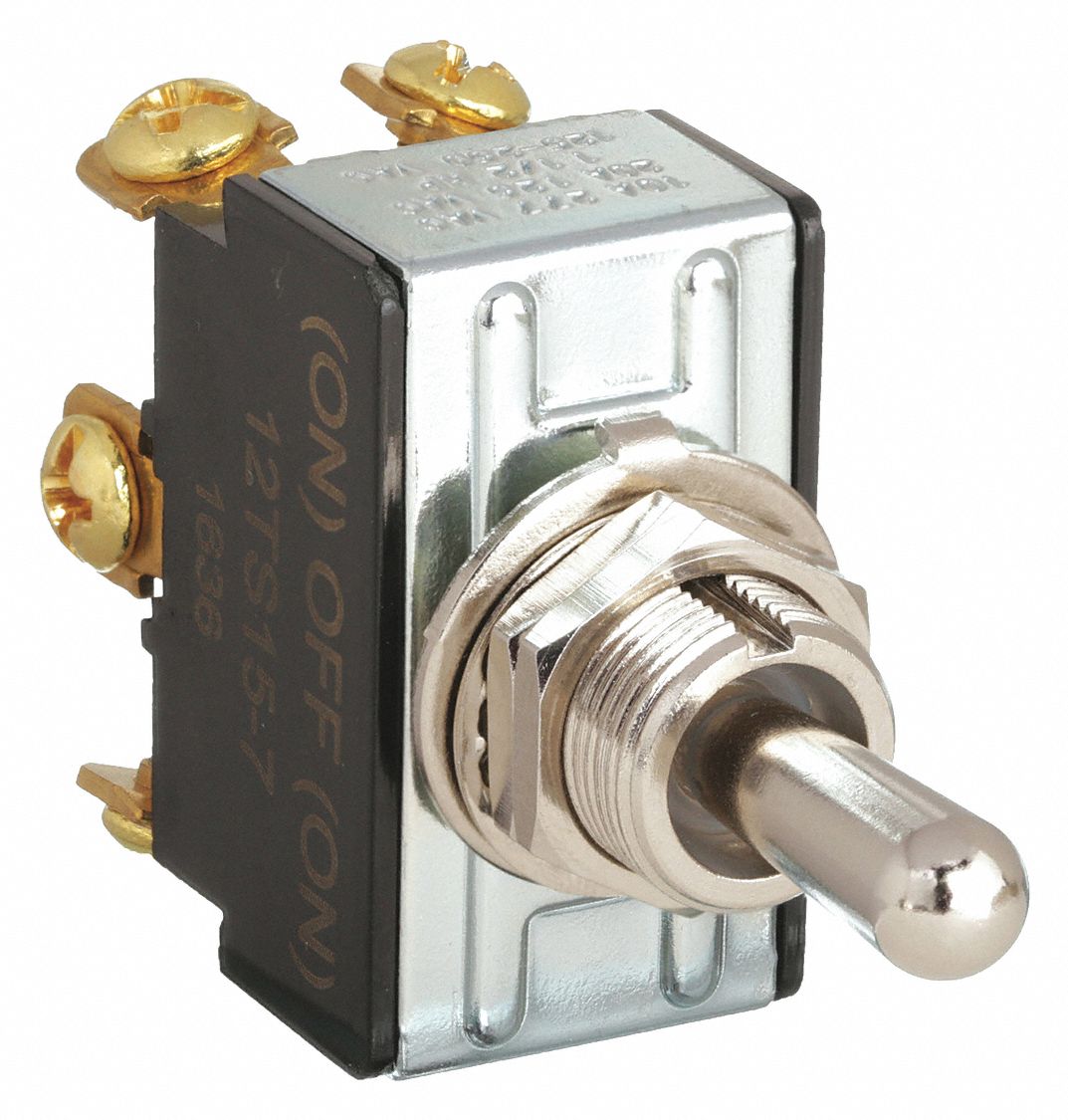 HONEYWELL, 6 Connections, DPDT, Toggle Switch - 24D499|12TS15-7 - Grainger