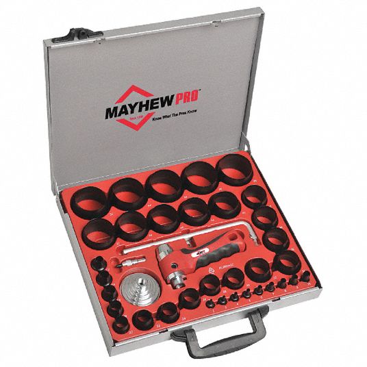 MAYHEW PRO Hollow Punch Set: 3/4 in_1 in_1 1/2 in_1 3/4 in_2 1/4 in_2 3 ...