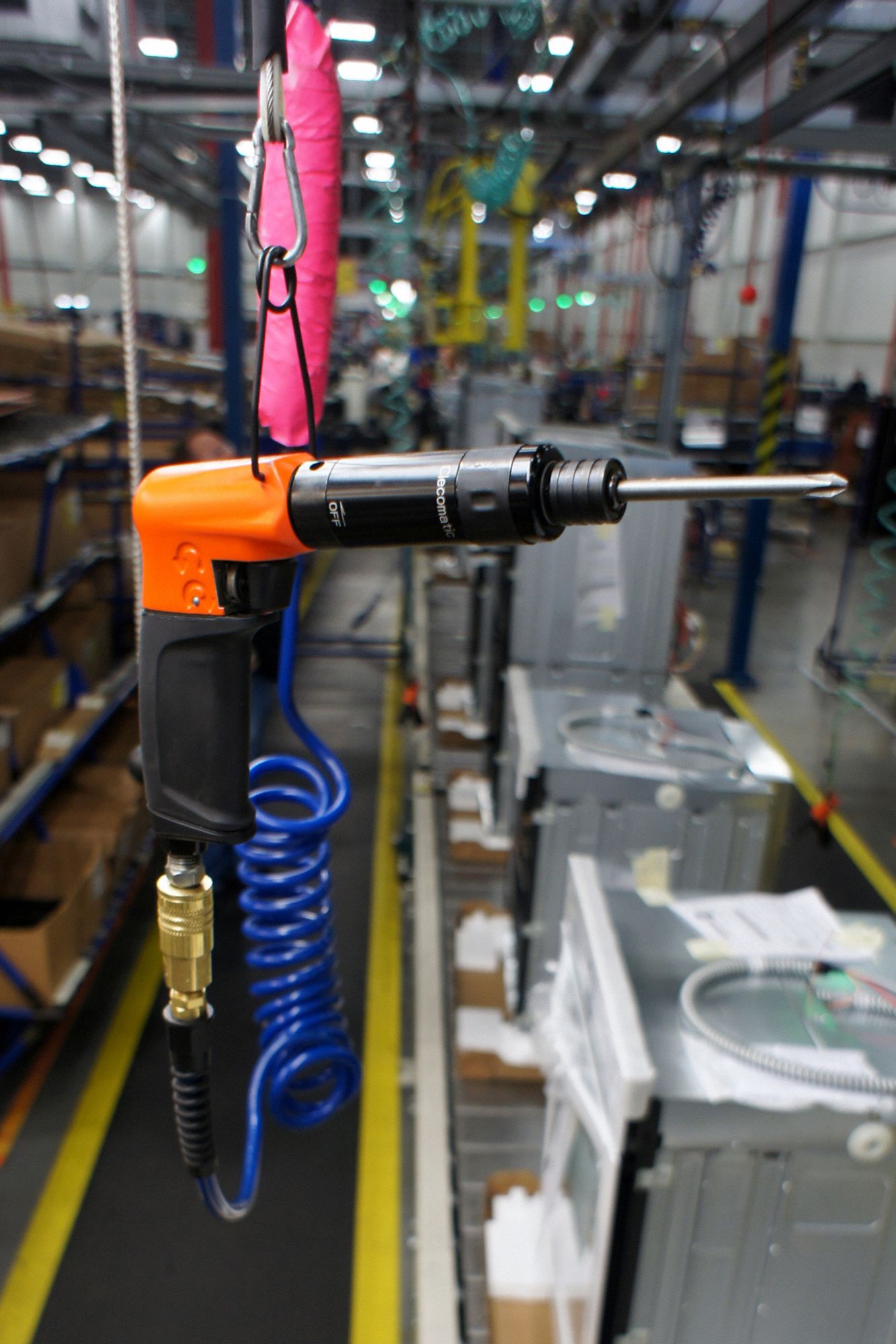 CLECO Screwdriver: 1/4 in, Industrial Duty, 1.2 ft-lb to 6.5 ft-lb, 470 ...