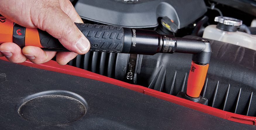 CLECO Nutrunner: 3/8 in Square Drive Size, Pin Detent, 6.2 ft-lb ...