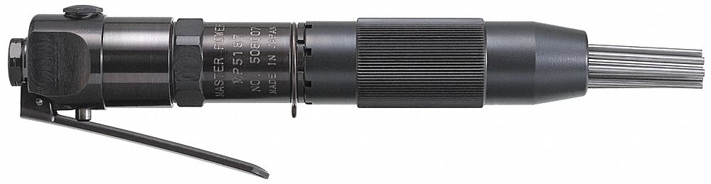 MASTER POWER AIR NEEDLE SCALER,12,000 BPM,IN-LINE - Air-Powered Needle ...