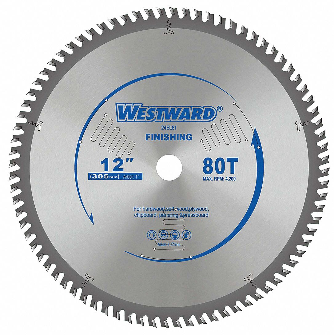 Circular Saw Blade, 12 in Blade Dia. - Grainger
