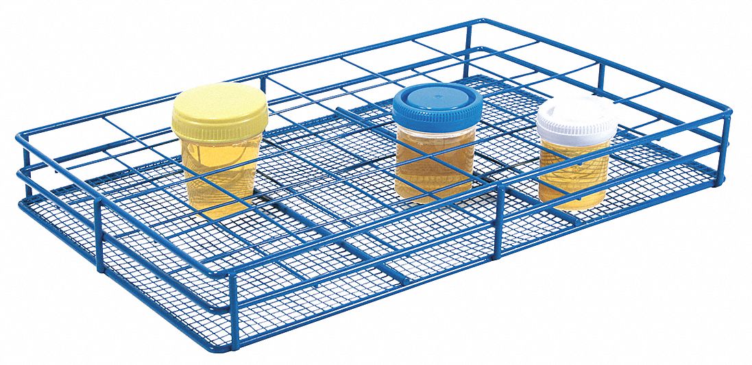 Wire, Blue, Tube Rack - 24EN41|120091 - Grainger