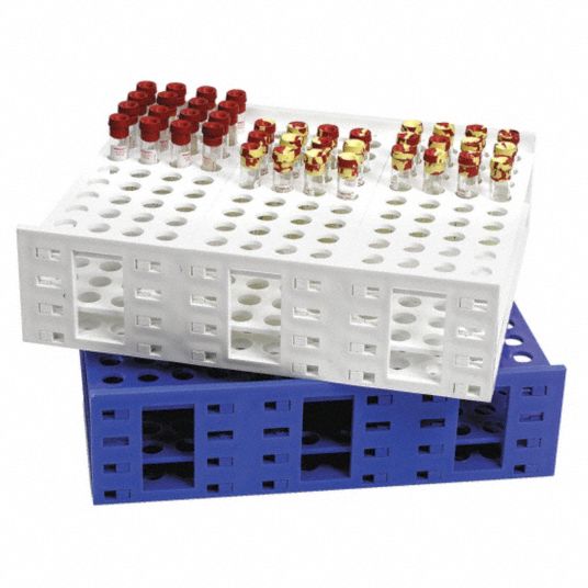11 1/4 in Overall Wd, 4 1/2 in Overall Ht, Tube Rack - 24EN50|120114 ...