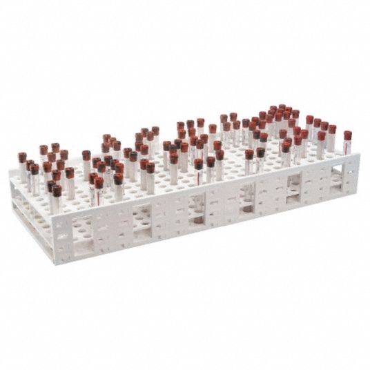 11 1/4 in Overall Wd, 4 1/2 in Overall Ht, Tube Rack - 24EN51|120115 ...