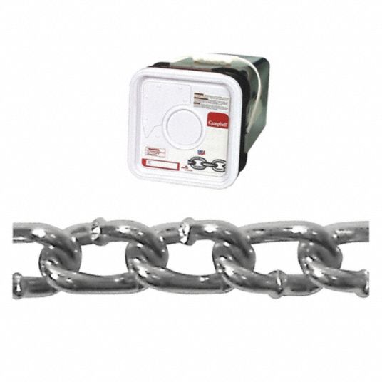 2/0 Twist Link Machine Chain 175Ft - Grainger