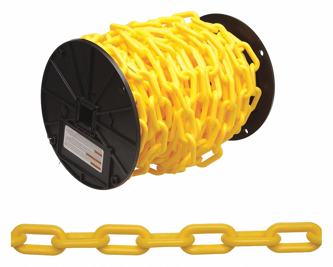 CAMPBELL, No.8 Plastic Chain White 60Ft Per Reel - 24F334|T0990847 ...